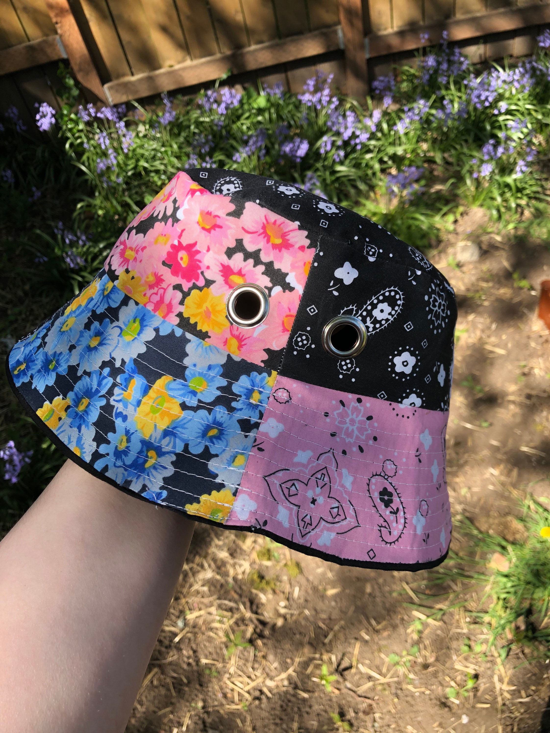 Paisley Patch Bucket Hat - Etsy