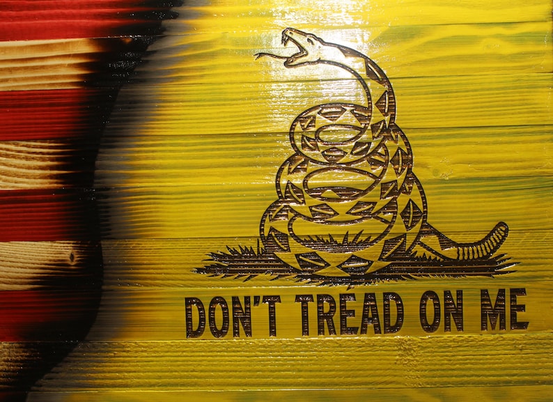 Don’t Tread on Me Gadsden Flag - Etsy