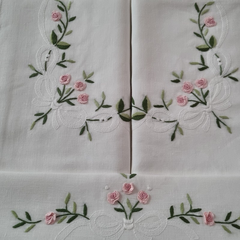 Embroidered Sheets - Etsy Australia