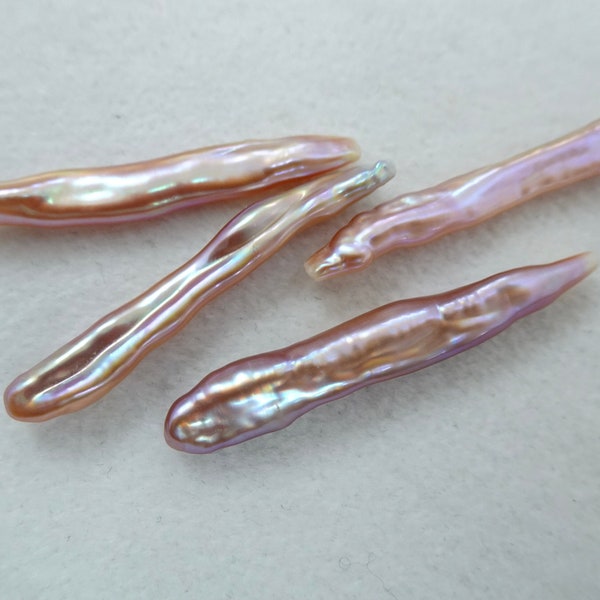 Biwa Pearl Necklace - Etsy