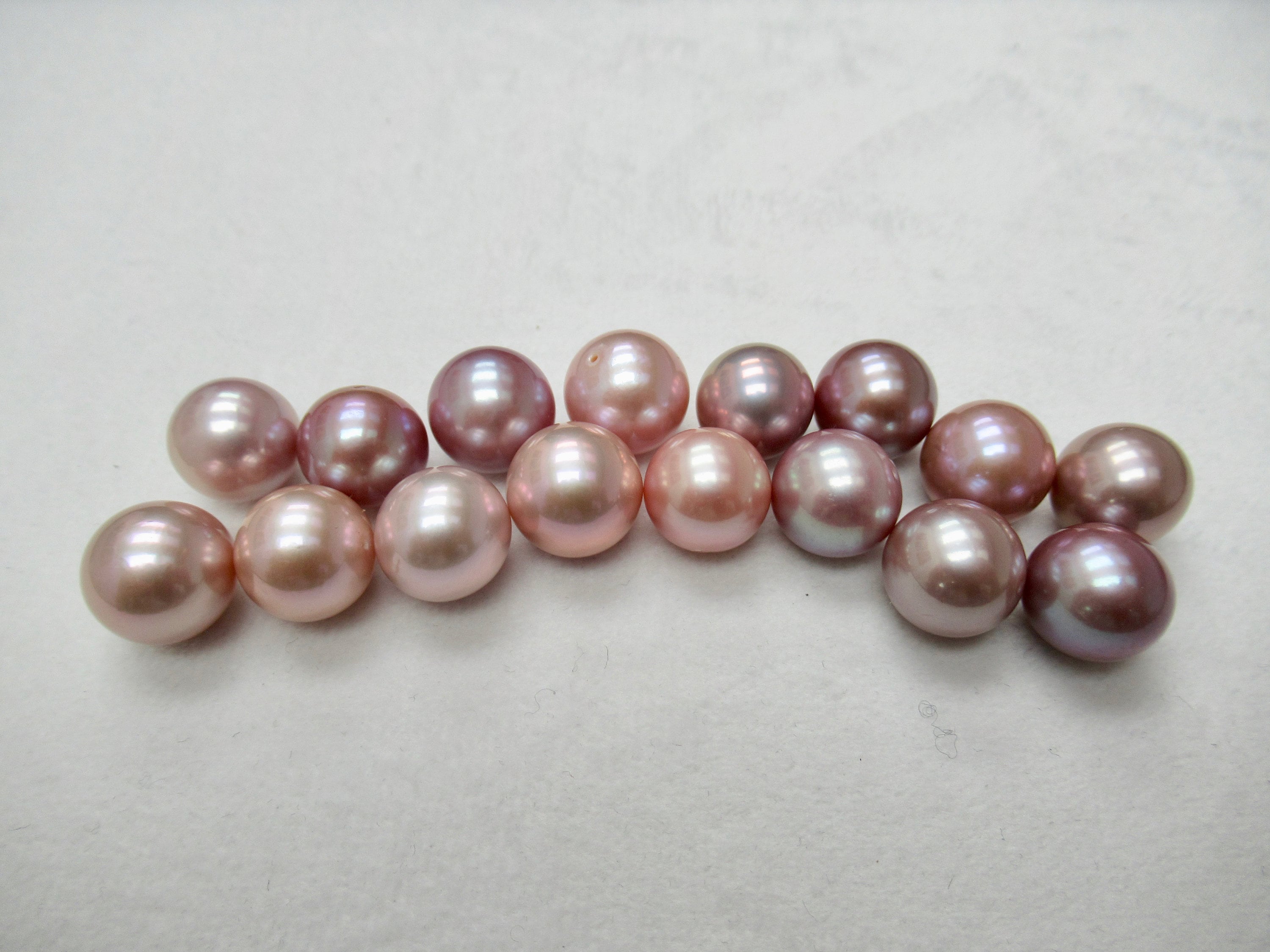 Freshwater Pink Pearl 13-14mm Round Shape High Quality Exotic - Etsy