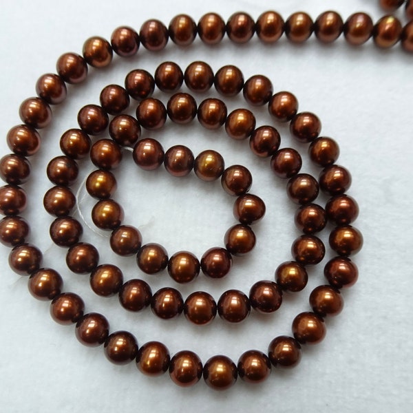 Chocolate Pearls - Etsy