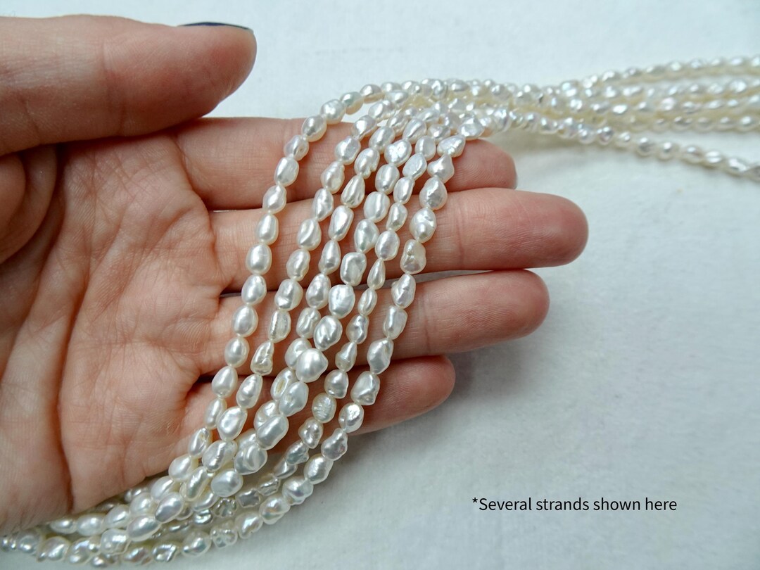 Small Baroque Freshwater Pearls - Jewelry and Beading - Natural Color ...