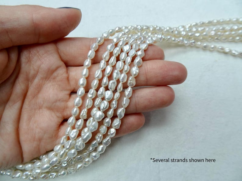 Small Baroque Freshwater Pearls - Jewelry and Beading - Natural Color ...