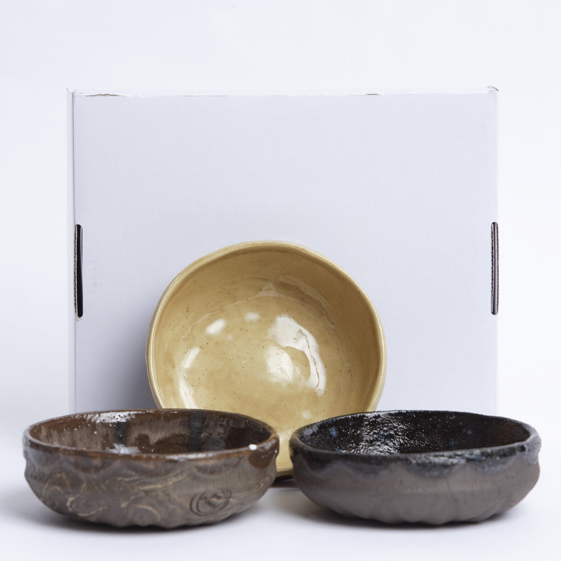 Mud Bowl Natural Handmade Mud Stoneware Folkart - Etsy