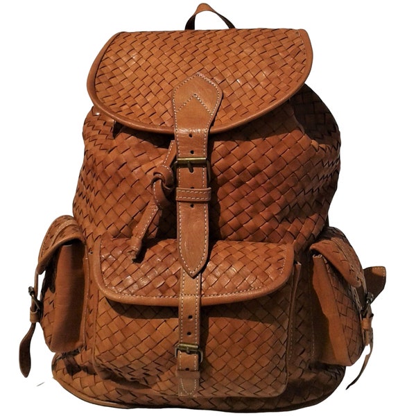 Woven Backpack - Etsy