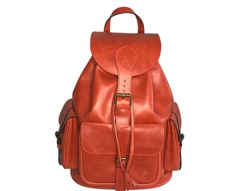 Leather Laptop Backpack Women - Etsy