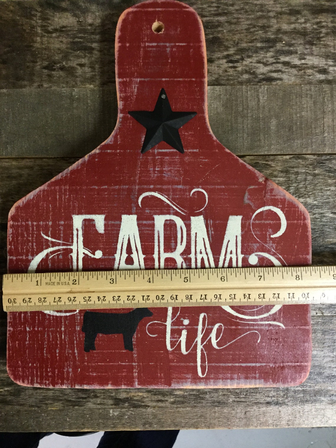 Farm Life Sign Farm Sign Dairy Sign Beef Sign Livestock | Etsy