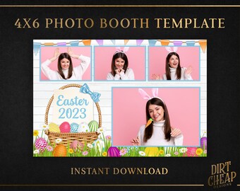 Easter Photo Booth Template Photo Booth Template Happy Easter ...