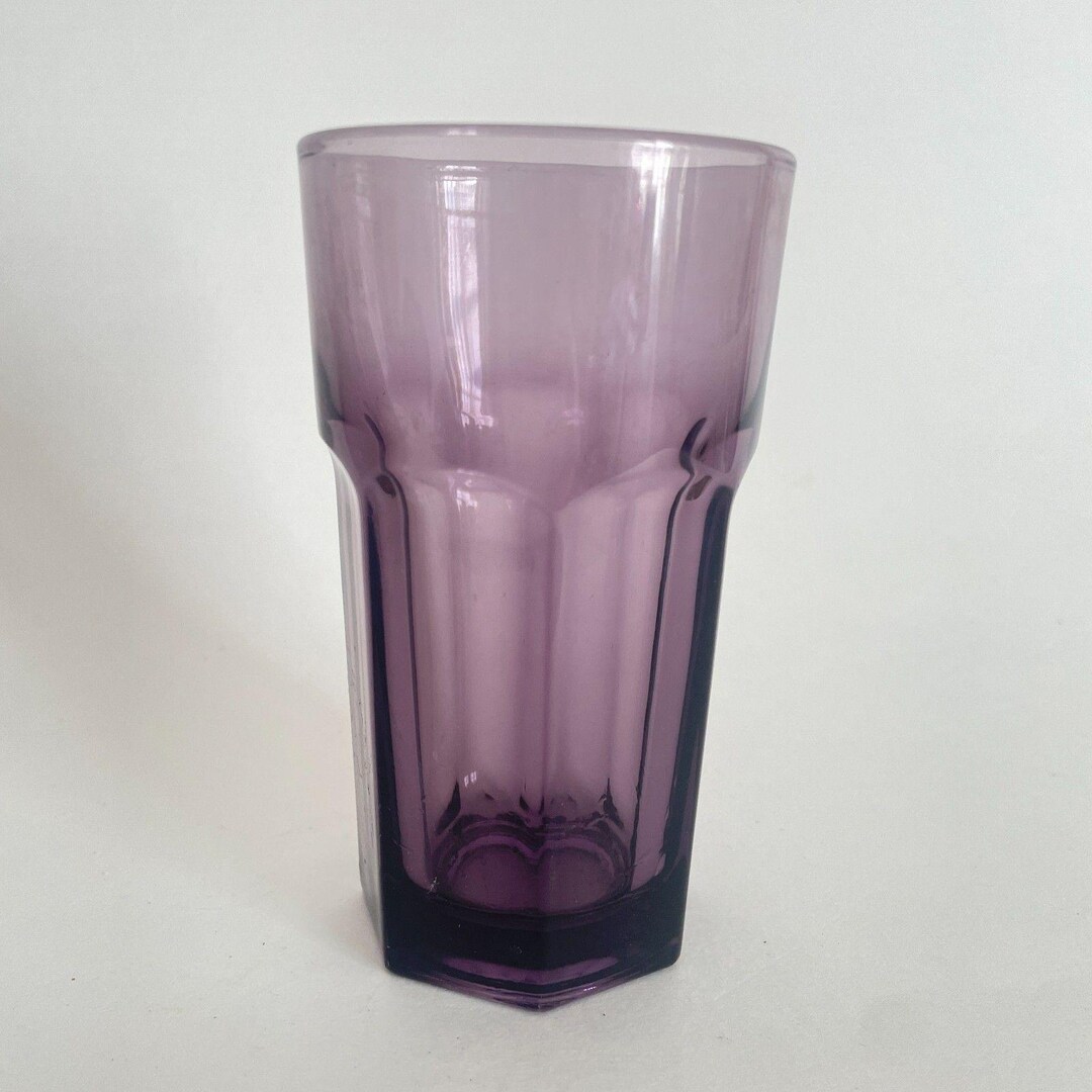 Vintage Libbey Gibraltar Violet (dark Purple) Juice Glass - Etsy