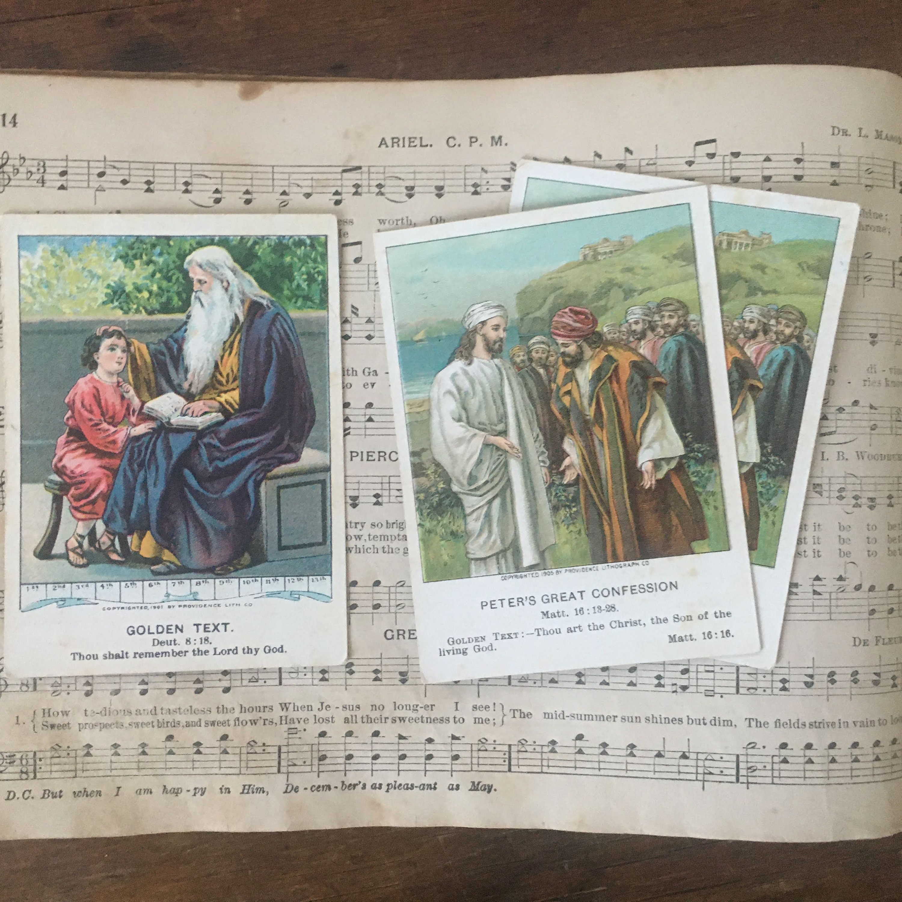 Bible Story Picture Cards