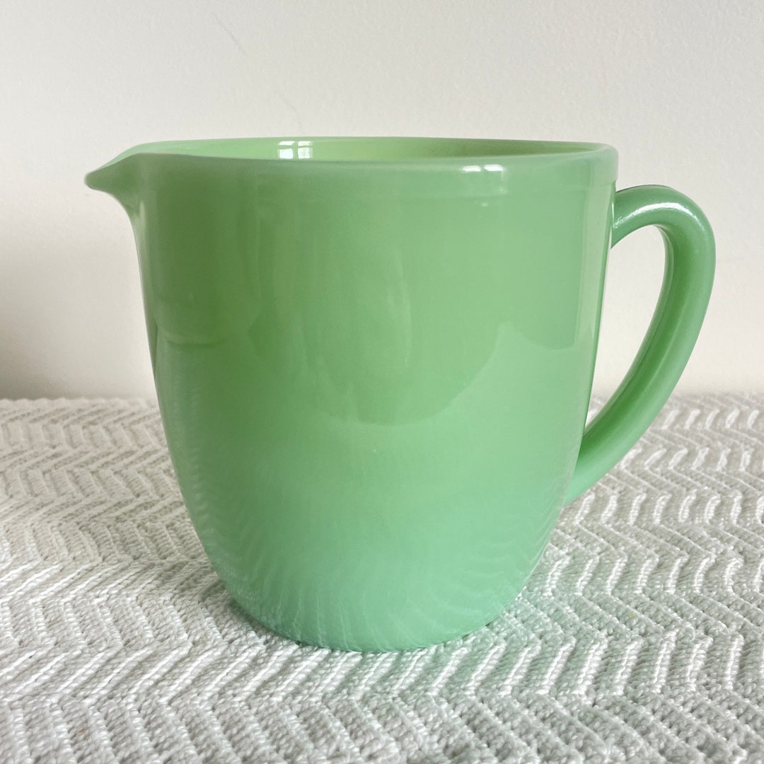 Vintage Fire King Breakfast Set Pitcher - Etsy