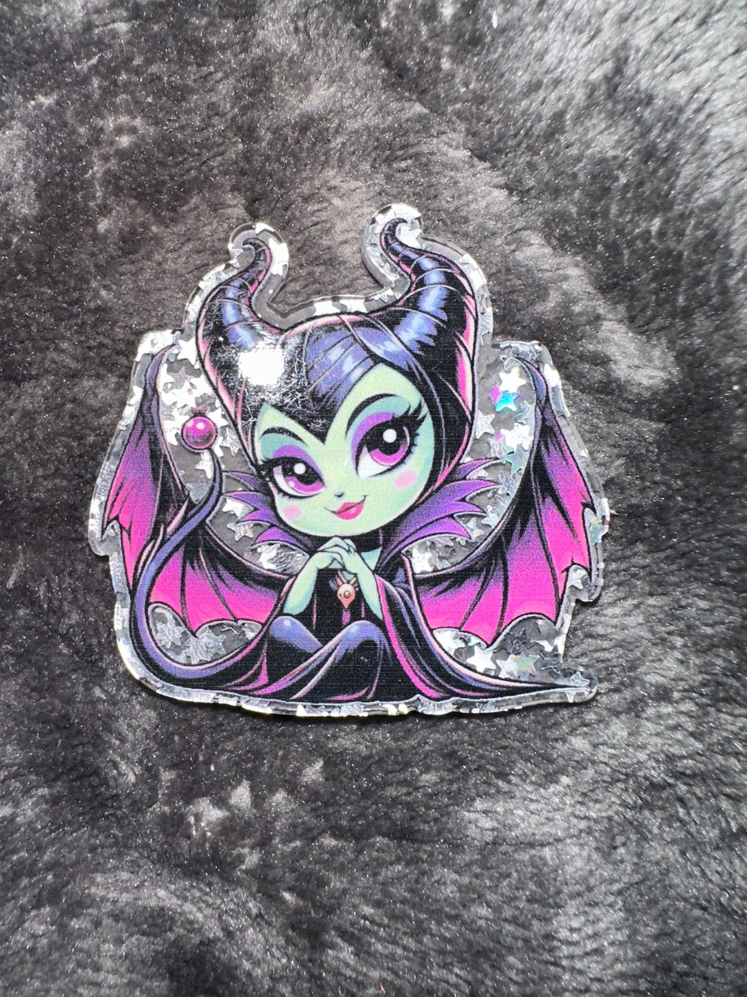 Disney Malificent Badgereels or Popsockets - Etsy