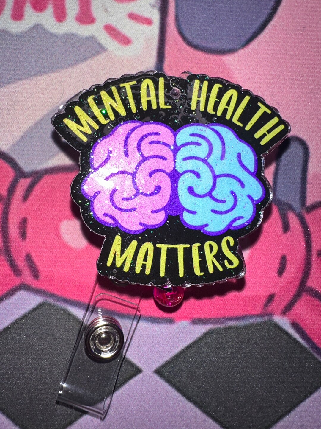 Brand New Mental Health Matters Badge-reel - Etsy