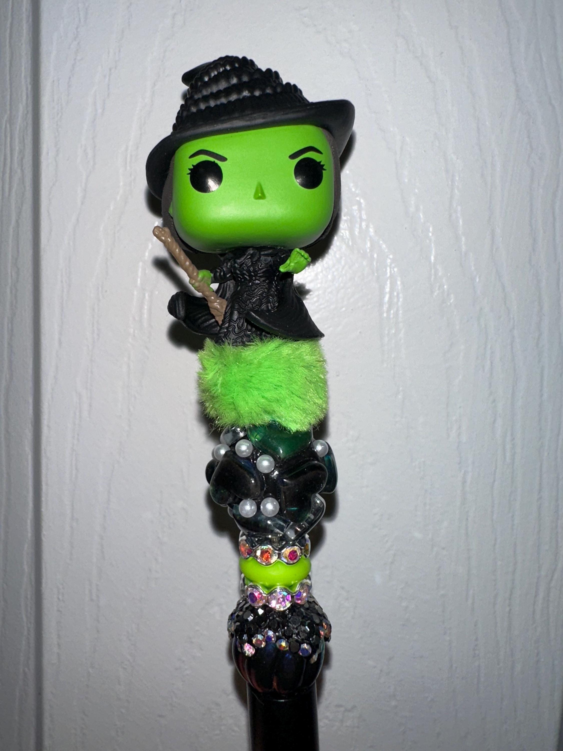 Wicked Elphaba Beaded Focal Pen You Choose Ready to Ship Focal Pens - Etsy