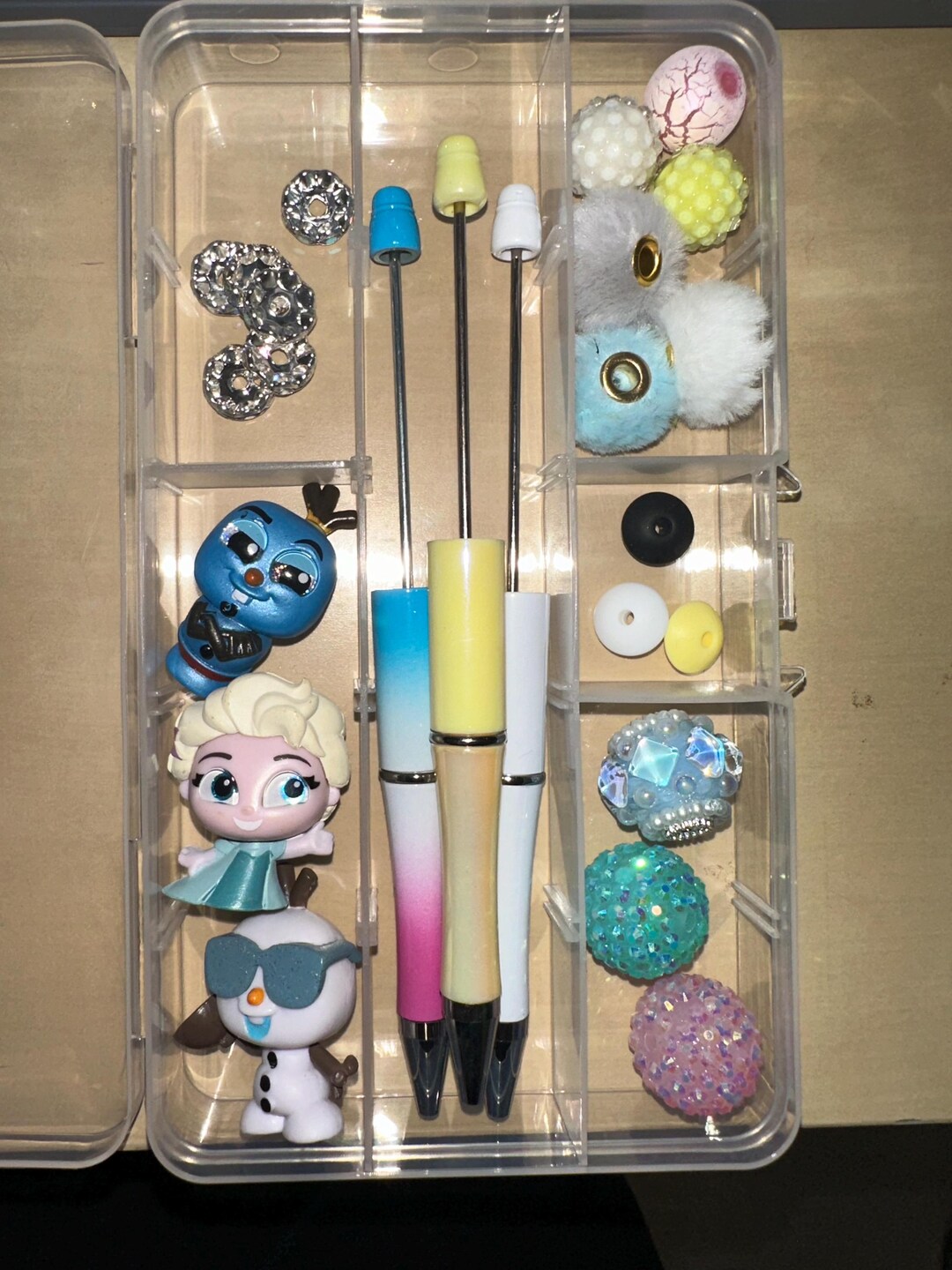 Disney Dorables Frozen Elsa Olaf and Genie Pen Kit for Making Yourself ...