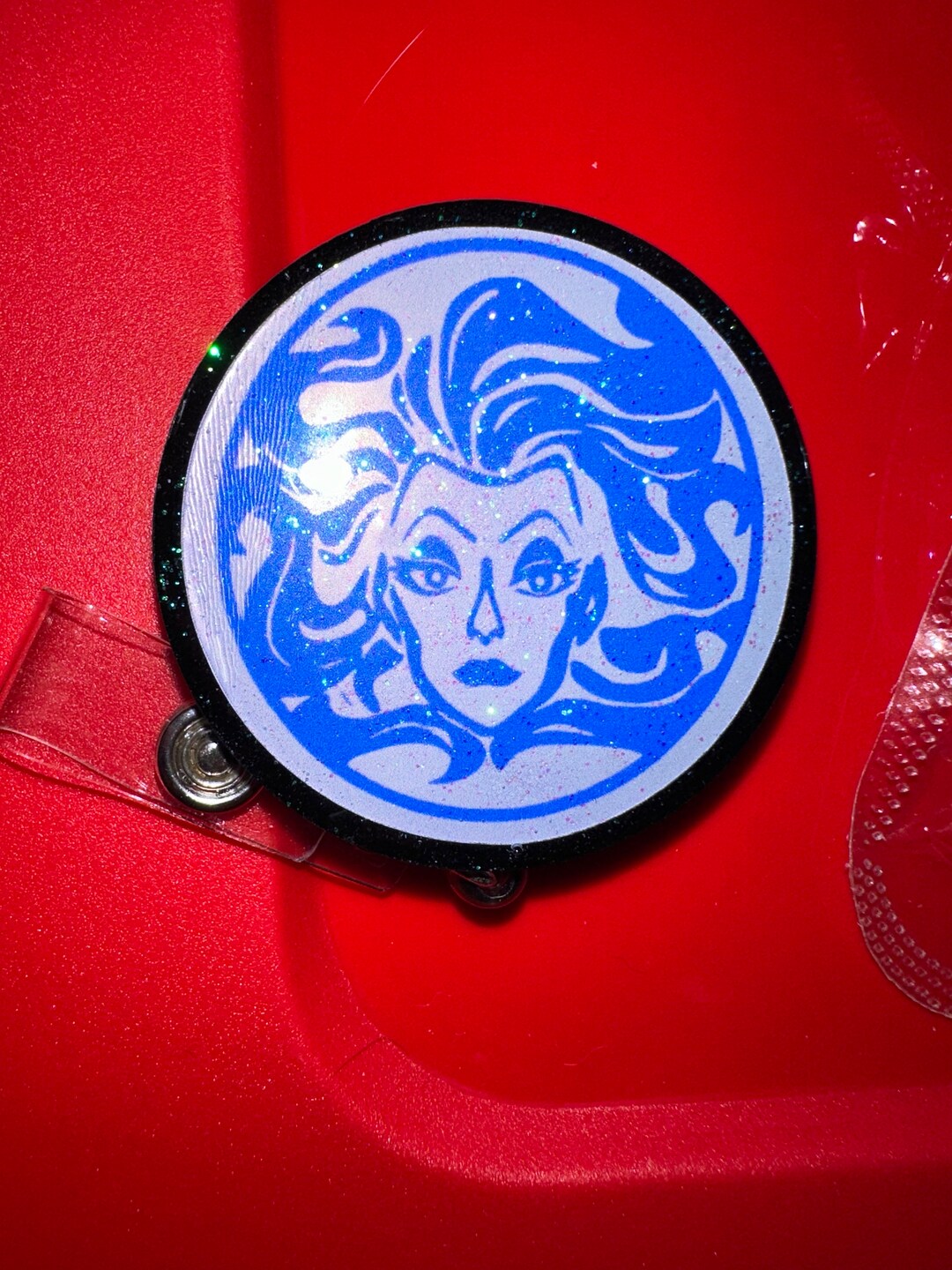 Brand New Disney Haunted Mansion Madame Leota Badge-reel - Etsy