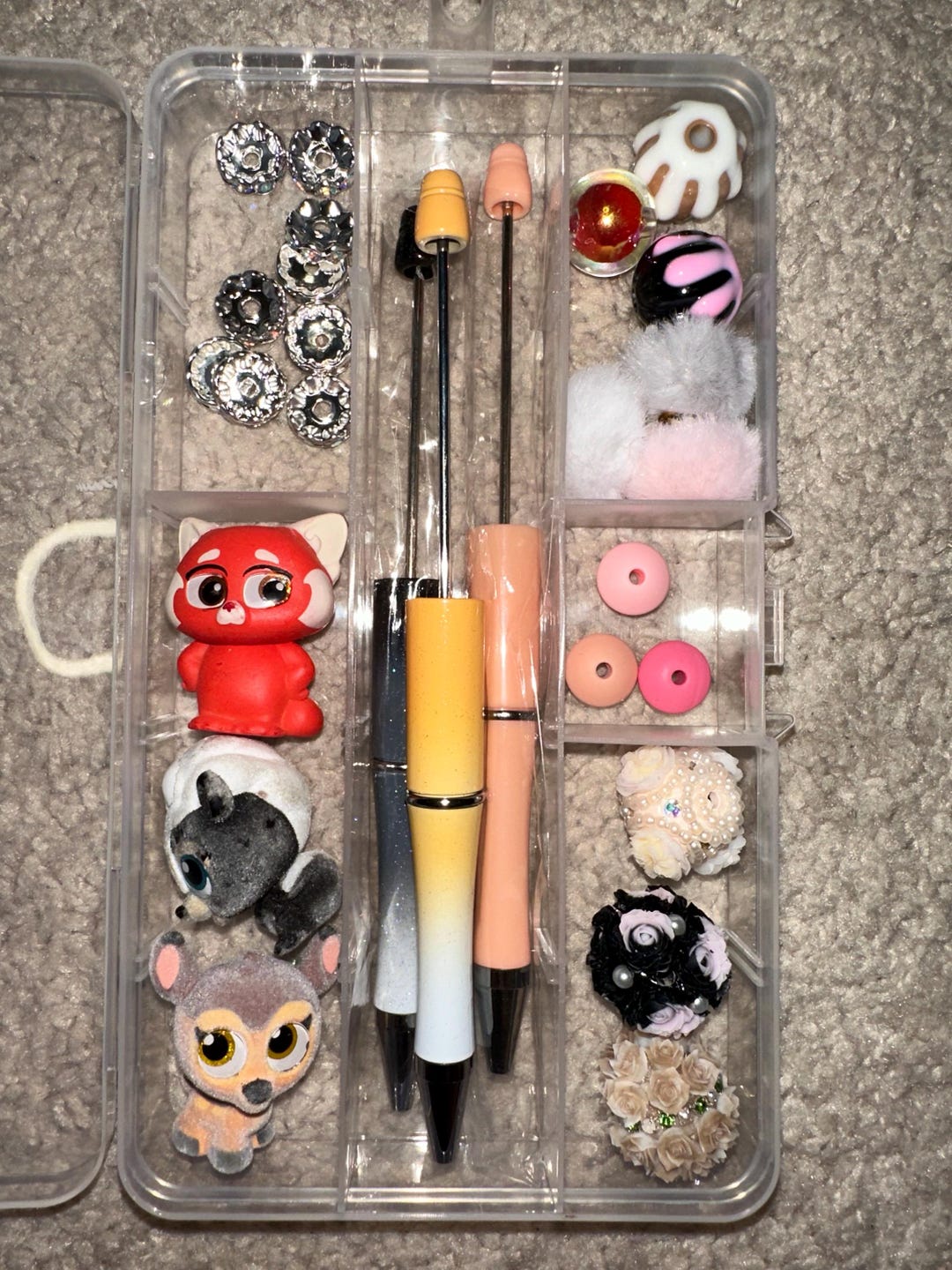 Disney Dorables Bambi Flower and Red Panda Pen Kit for Making Yourself ...
