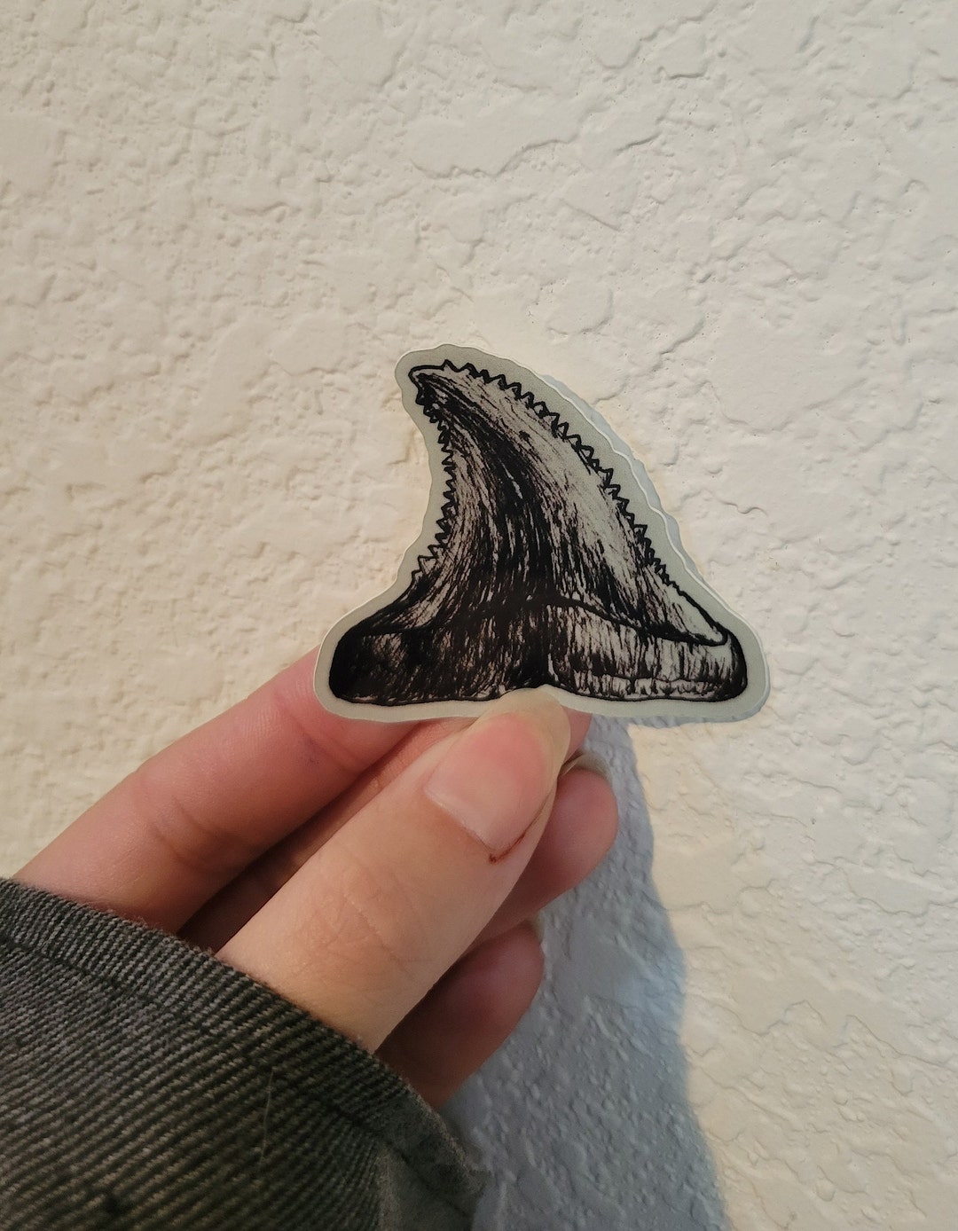 Shark Teeth Sticker / Stickers / for Water Bottle / Laptop Sticker - Etsy