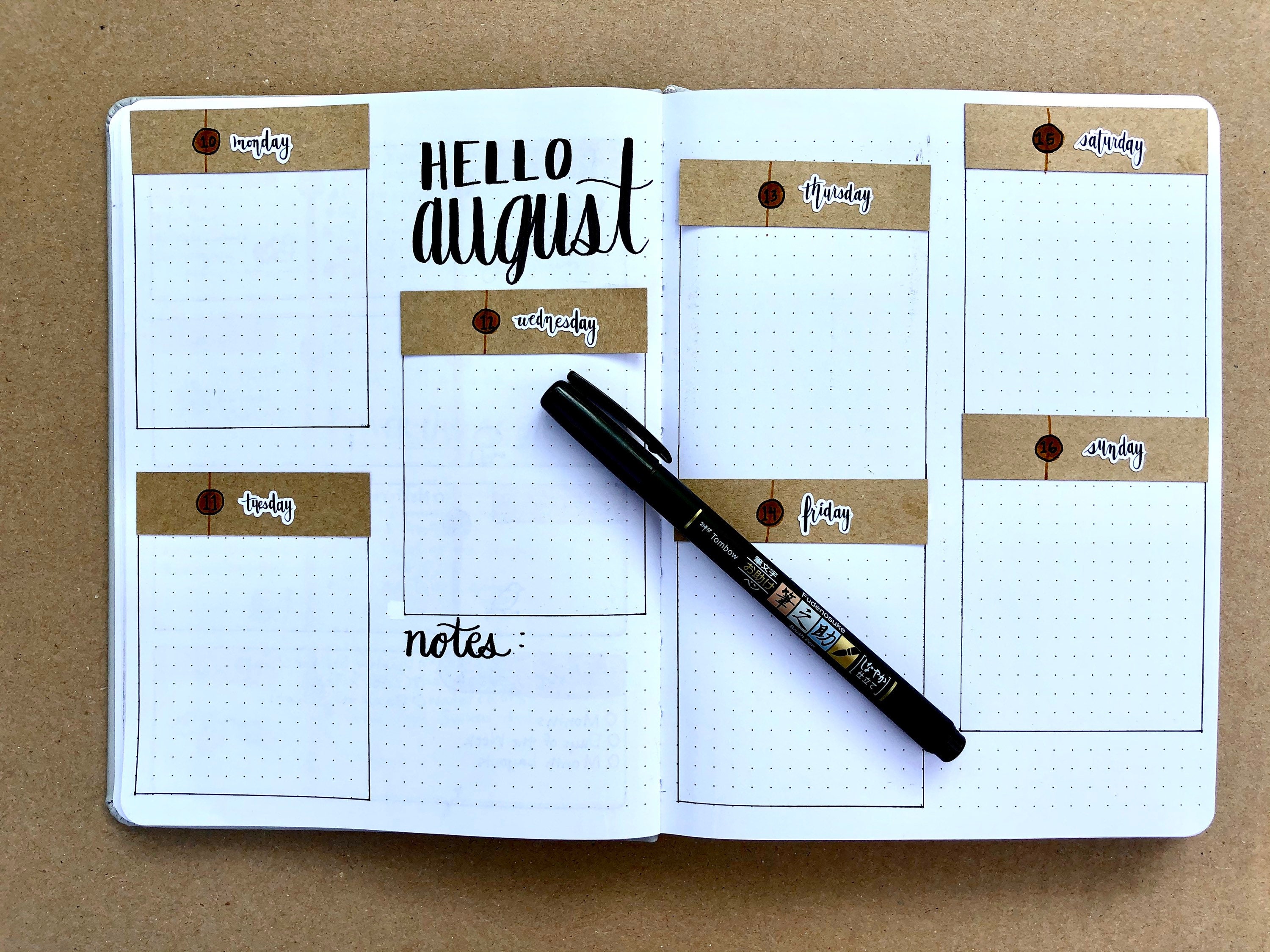 Days of the Week Stickers Monday Tuesday Wednesday - Etsy Italia