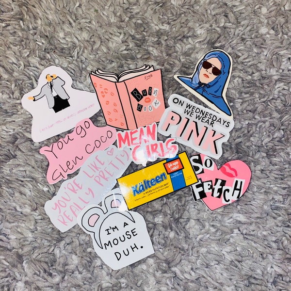 Mean Girls Stickers Etsy