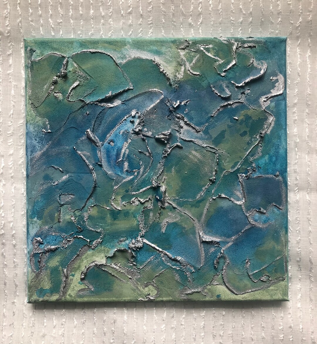 10x10 Texture Painting - Etsy