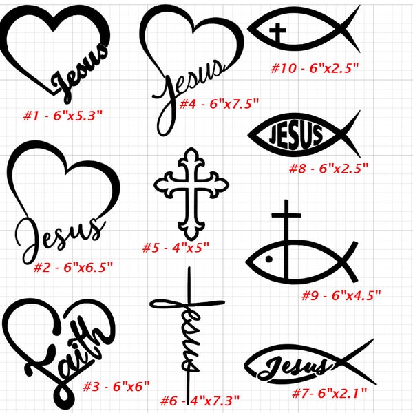 Religious Decal - Etsy
