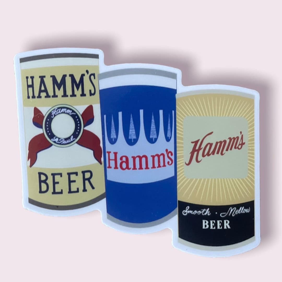 Vinyl Hamm's Stickers - Etsy