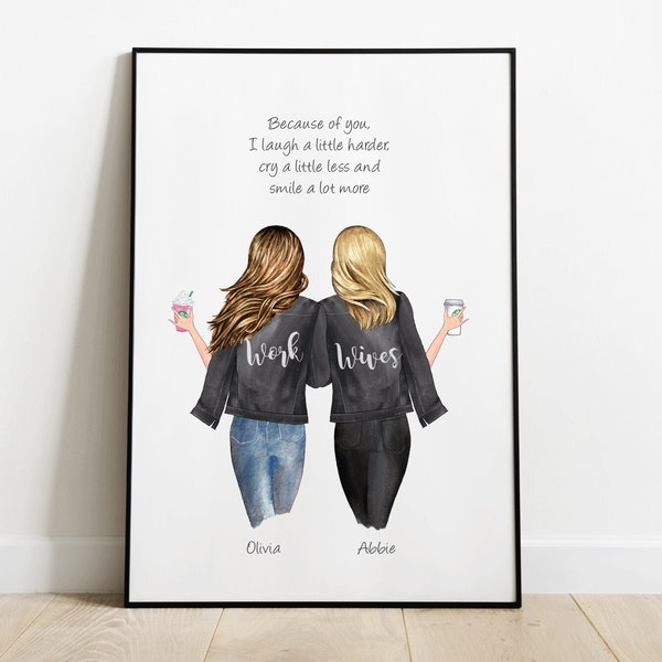 Work Friend Home Decor - Etsy UK