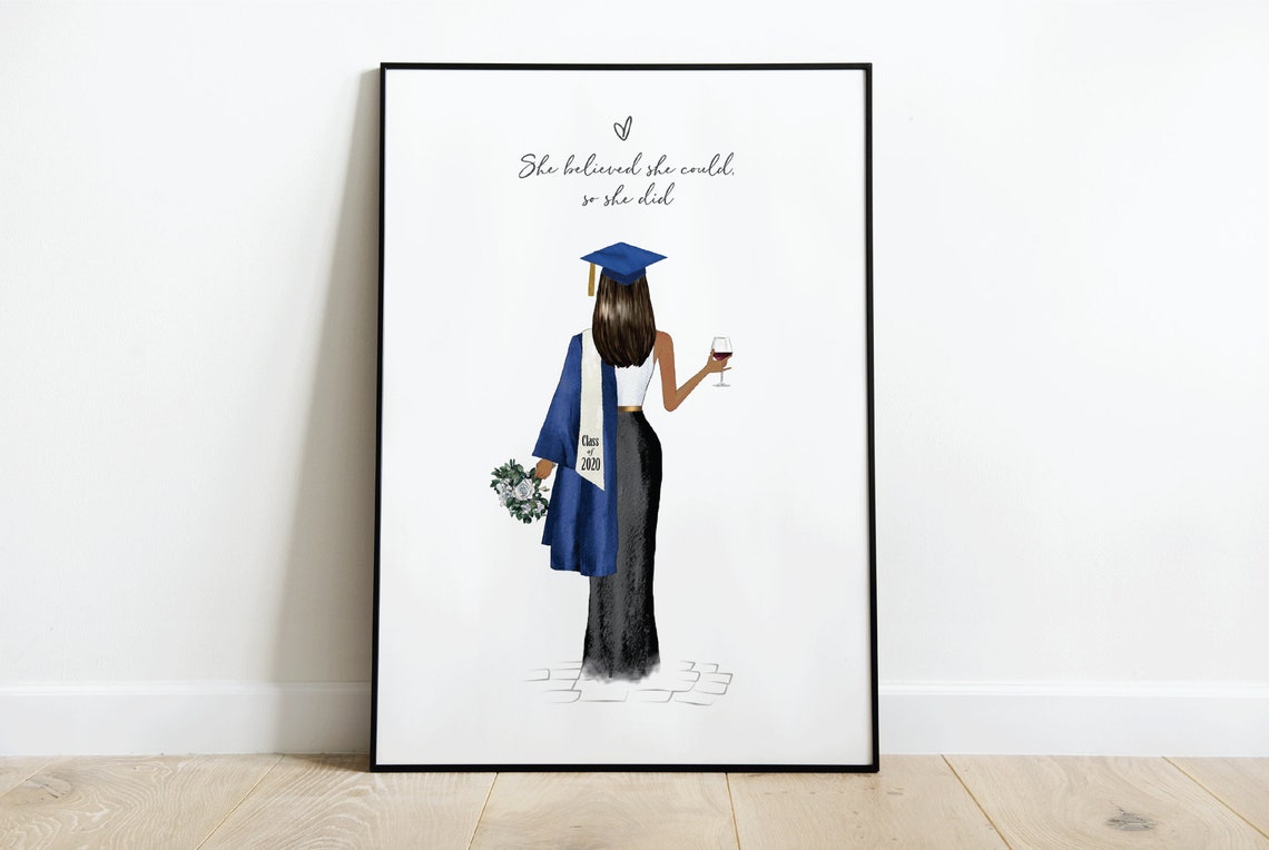 Graduation Print Graduation Gift Personalised Print - Etsy