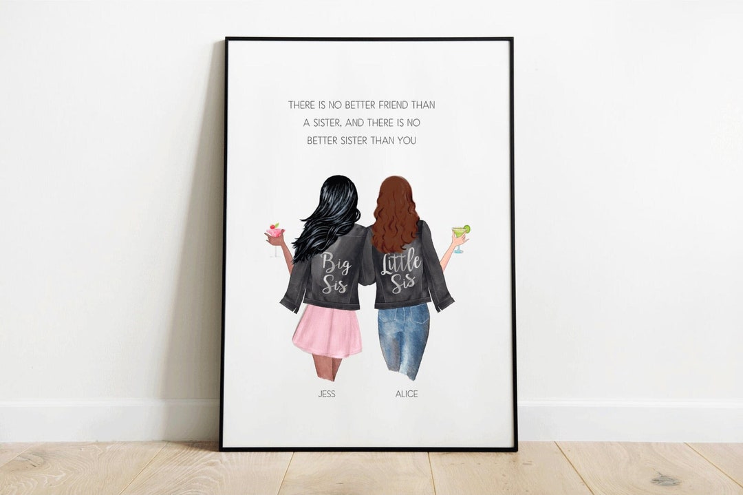 Personalised Sister Gift, Sister Gift, Gift for Sister, Personalised ...