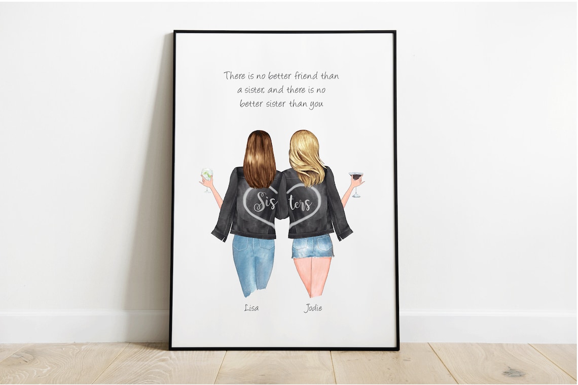 Personalised Sister Gift, Sister Gift, Gift for Sister, Personalised ...