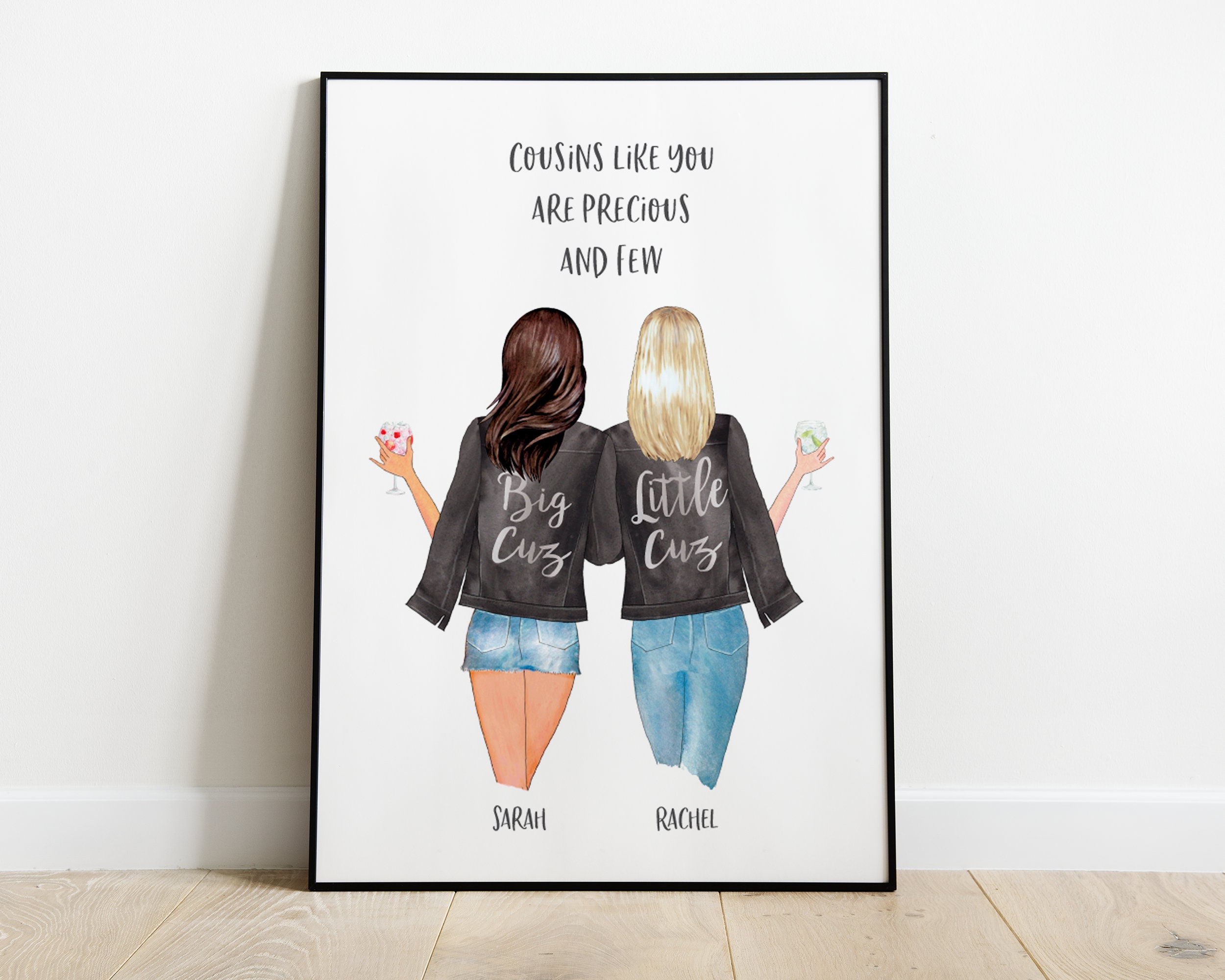 Cousin Gift Cousin Print Gift for Cousin Gift Ideas for - Etsy