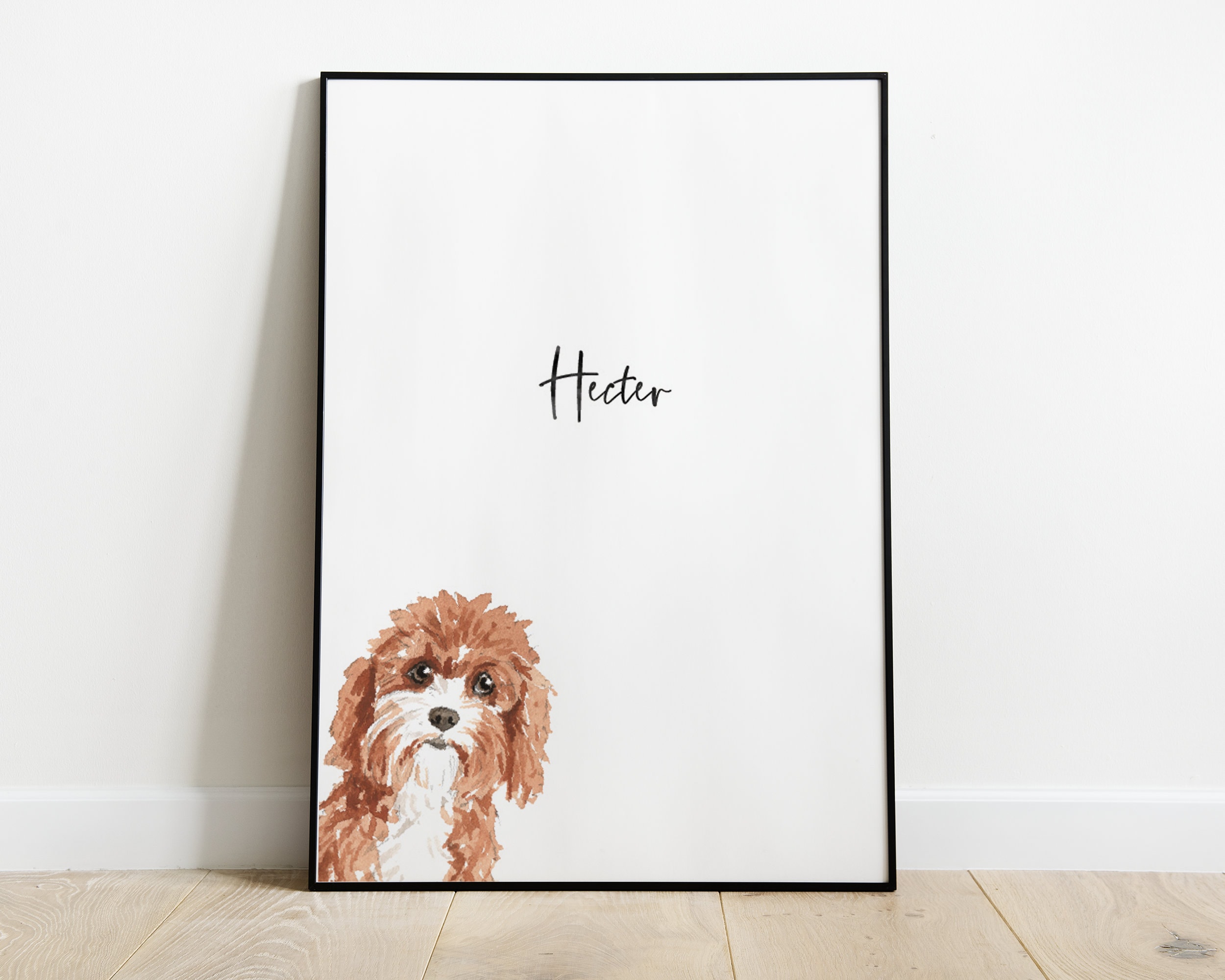Personalised Cavapoo Dog Picture Cavapoo Gift Cavapoo Print - Etsy