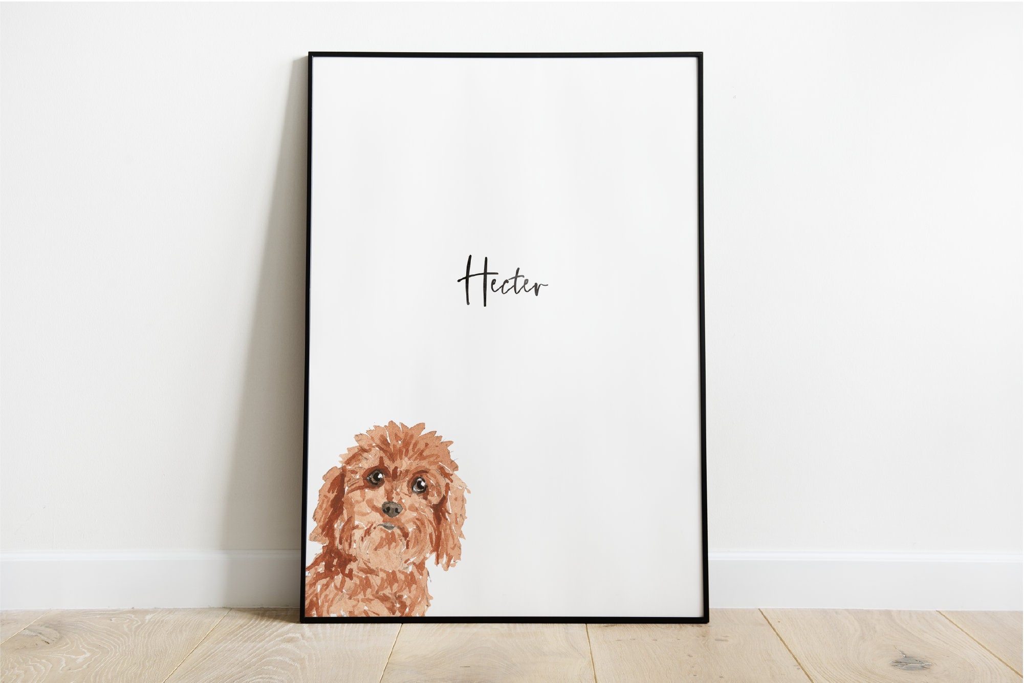 Personalised Cavapoo Dog Picture Cavapoo Gift Cavapoo Print - Etsy
