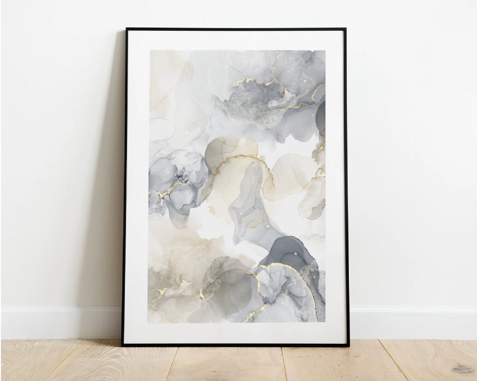 Set of 3 Marble Prints Living Room Wall Decor Grey Marble - Etsy UK