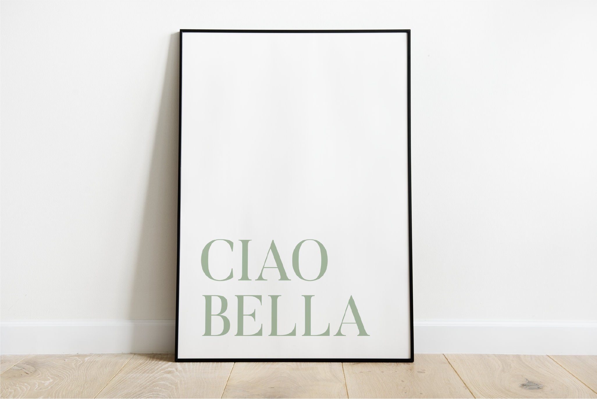 Abstract Set of Three Prints Green Print Green Wall Art - Etsy