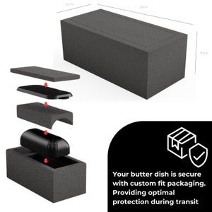 Gothic Butter Dish Black Spiderweb Design - Halloween Spooky Goth ...