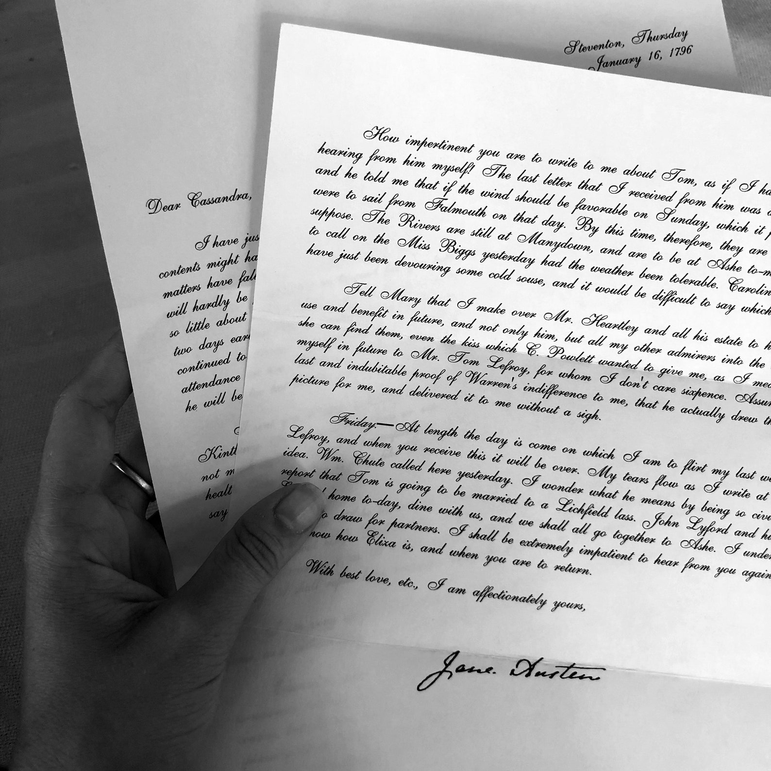 The Letters of Jane Austen - Etsy