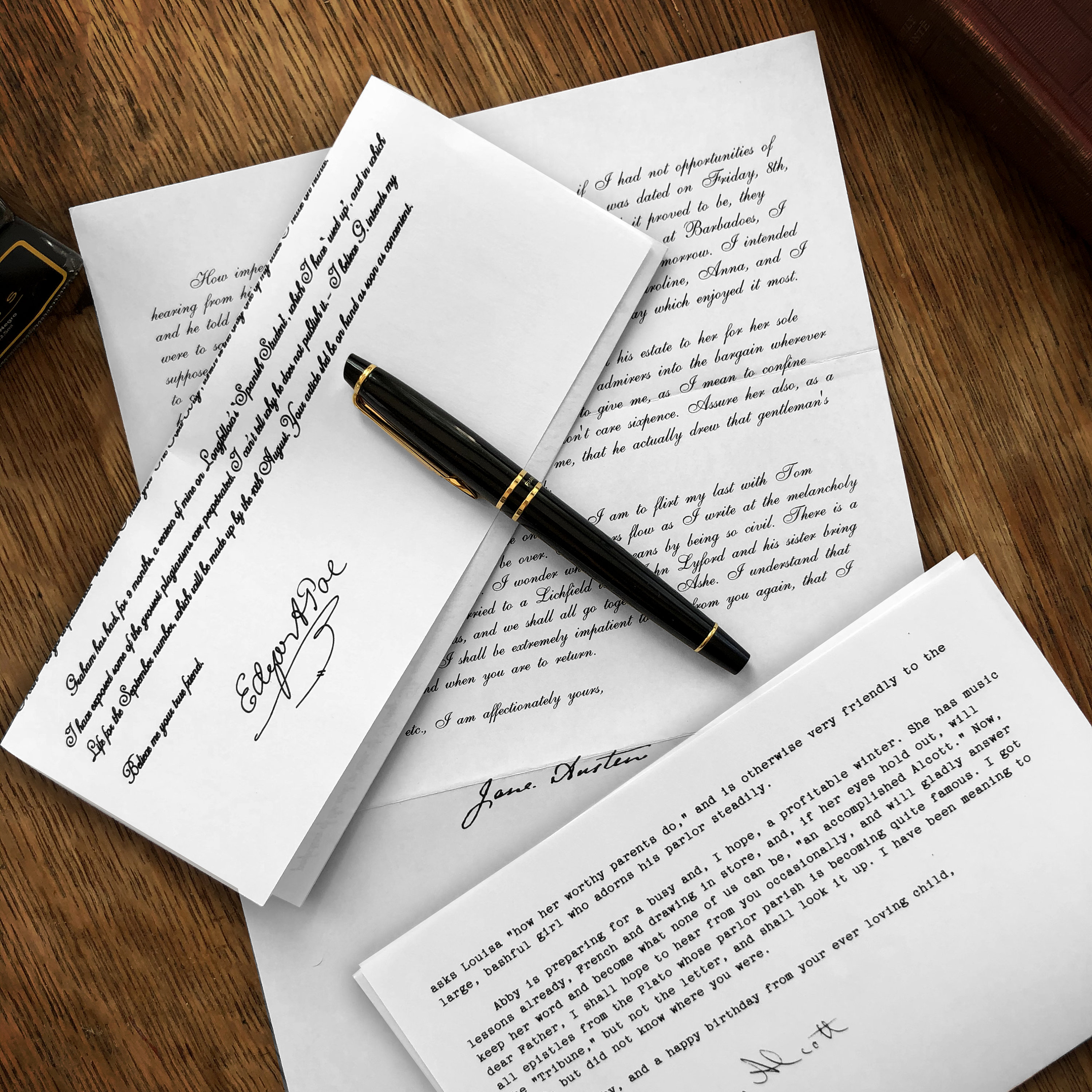 Authors Letters - Etsy