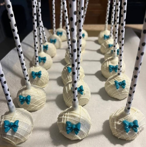 Tiffany Inspired Cake Pops | Etsy