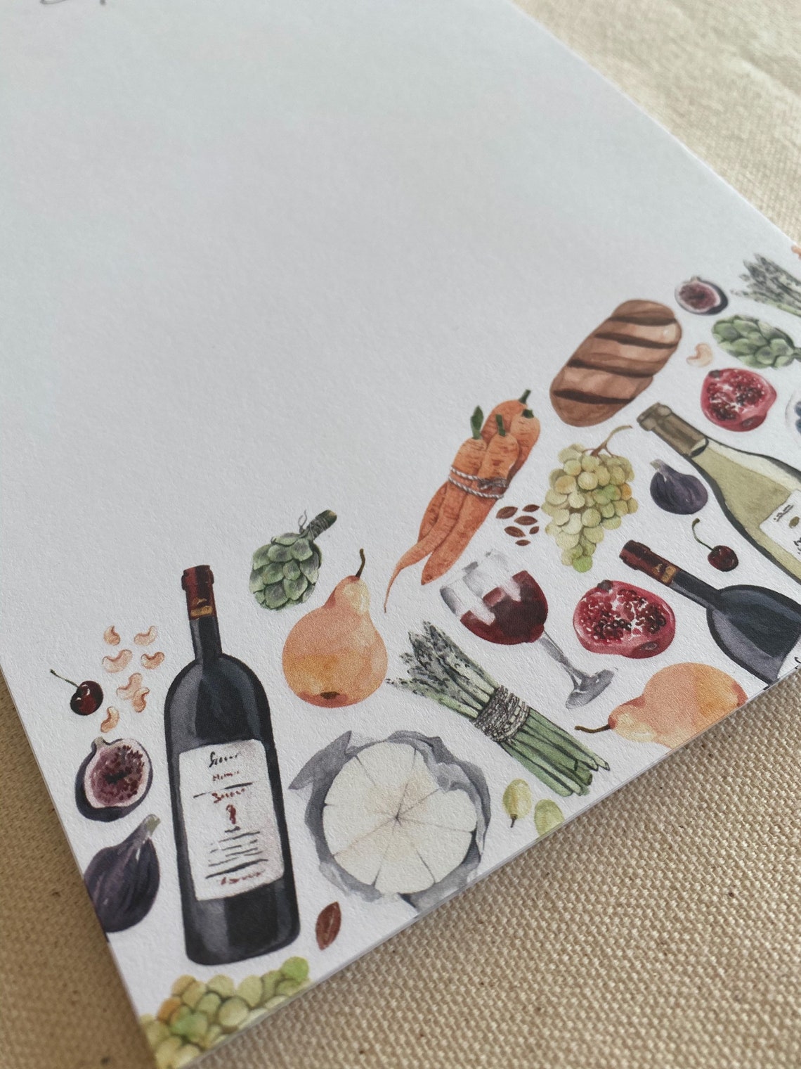 Kitchen Notepad, Personalized Notepad, Foodie to Do Notepad, Baker to ...