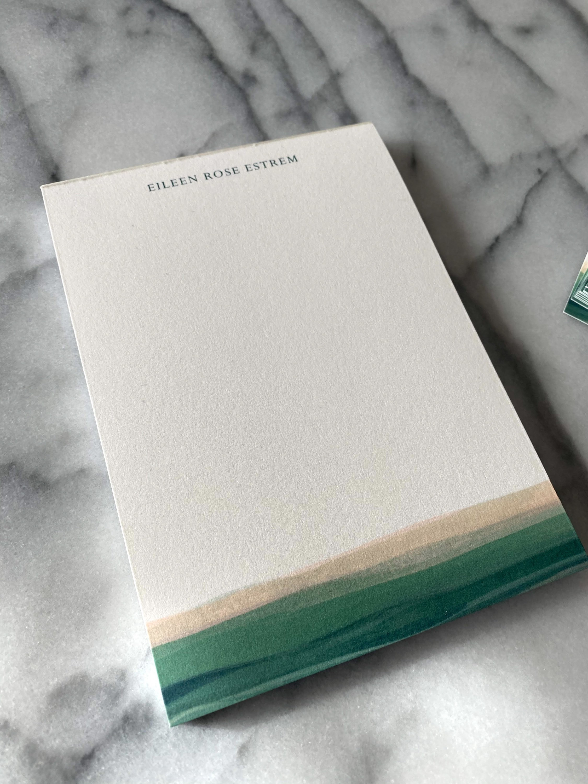 Beach Notepad, Personalized Notepad, Farmhouse to Do Notepad, Ocean to ...