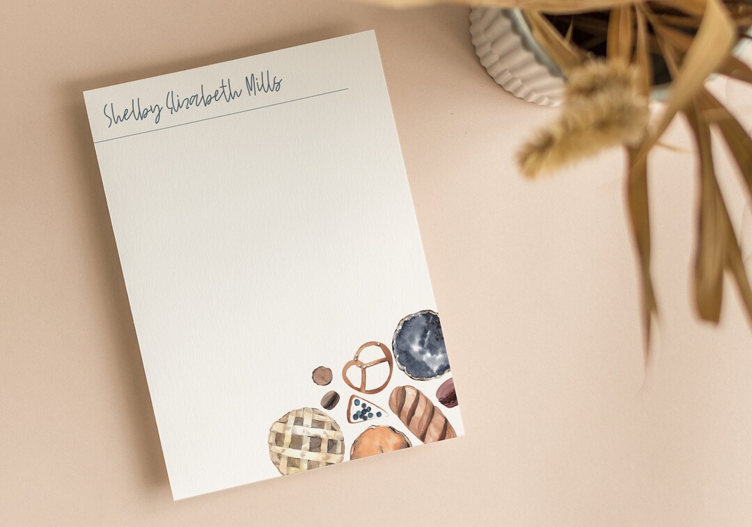 Kitchen Notepad, Personalized Notepad, Baker to Do Notepad, Baker to Do ...