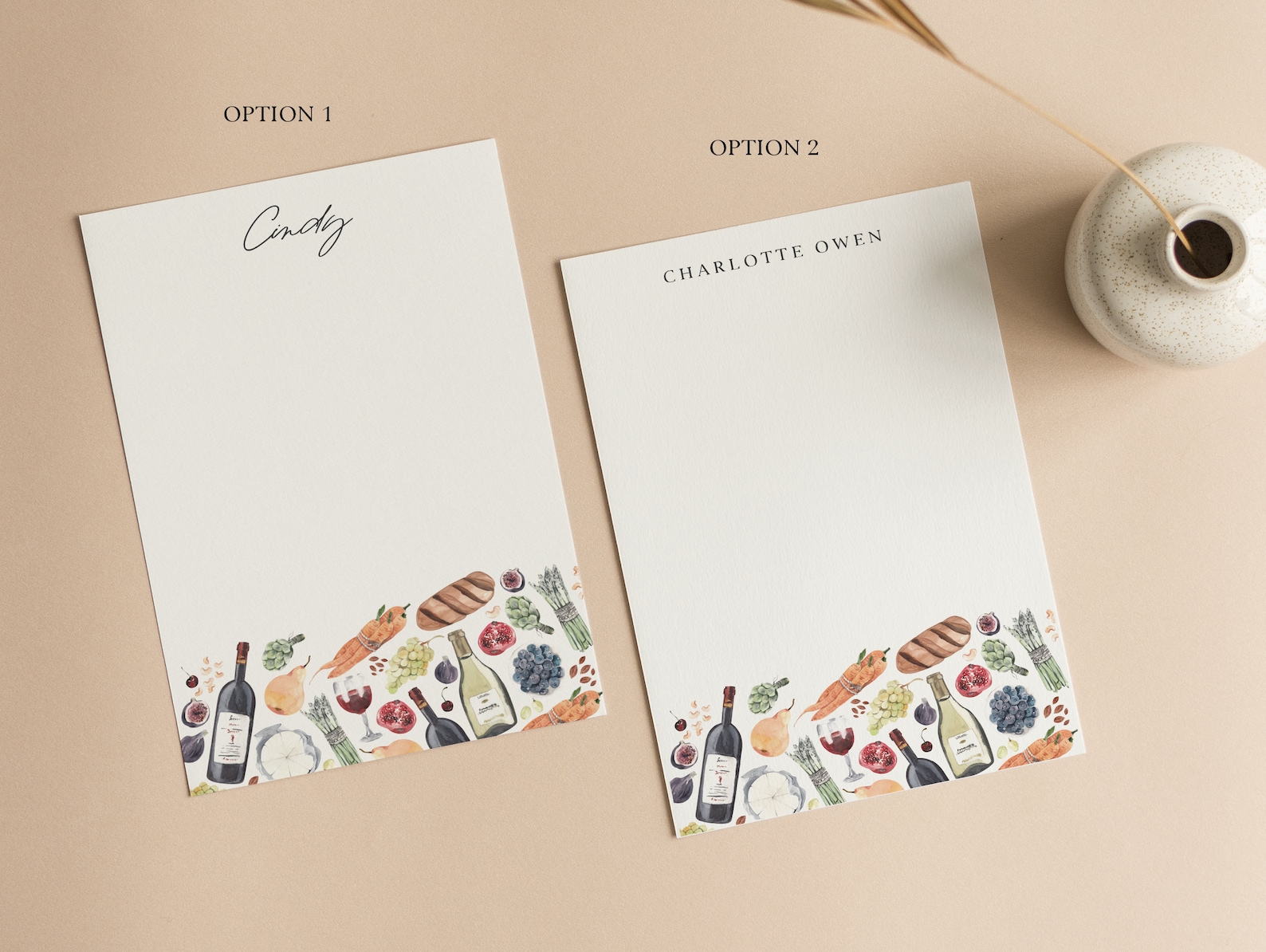 Kitchen Notepad, Personalized Notepad, Foodie to Do Notepad, Baker to ...