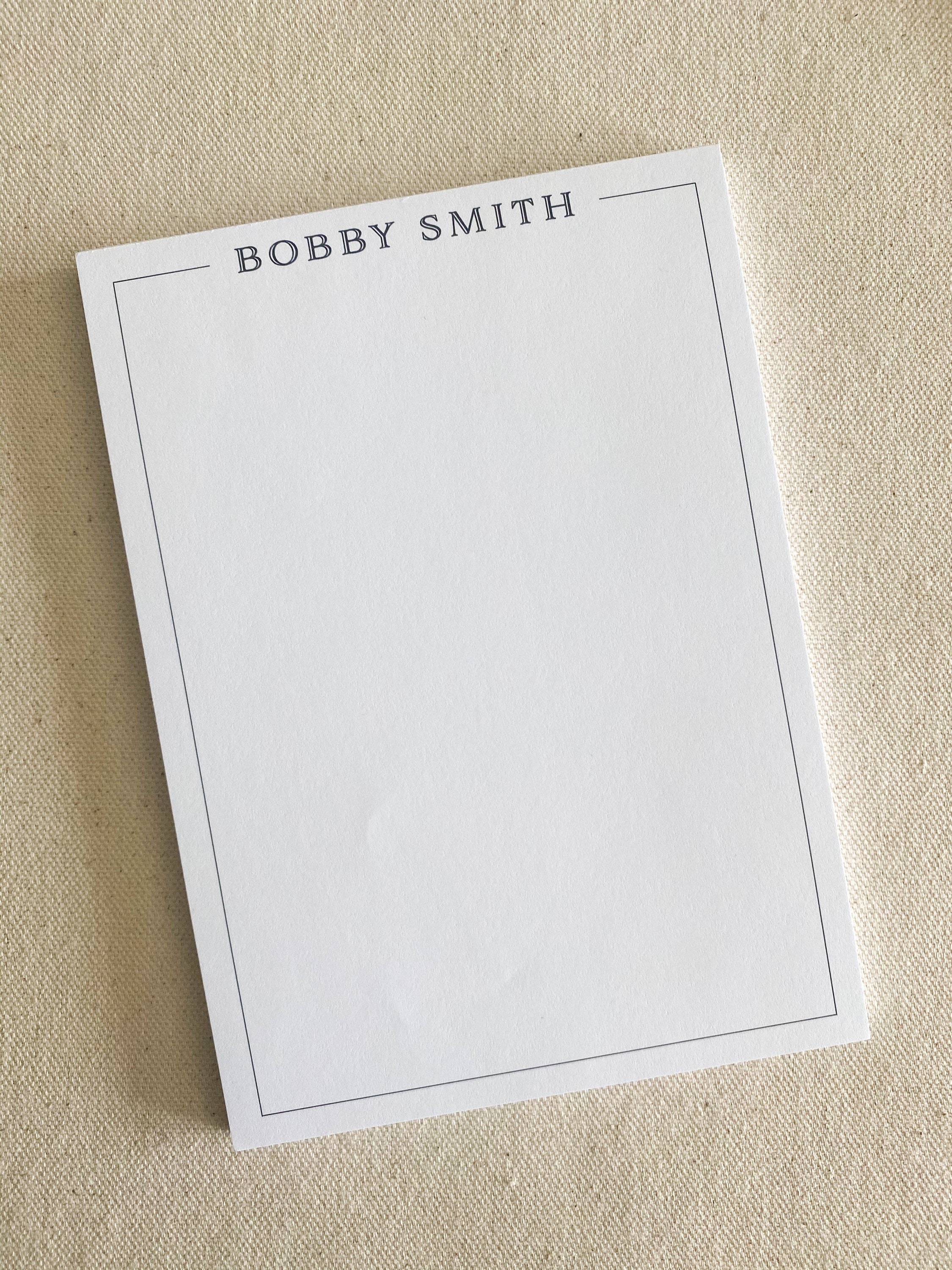 Personalized Notepad, Professional Notepad, Simple to Do Notepad ...