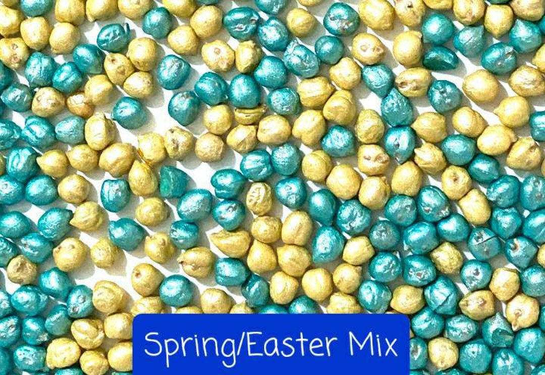 Coloured Chick Peas, Spring, Messy Play, Tuff Tray, Sensory Play - Etsy