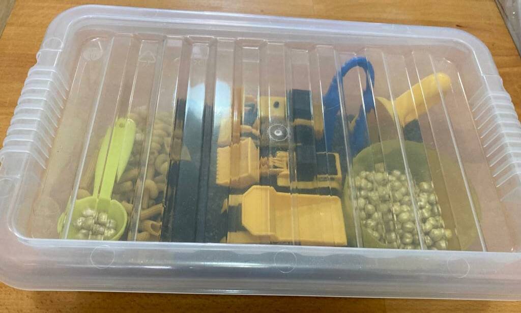 Construction Sensory Messy Play Kit - Etsy UK