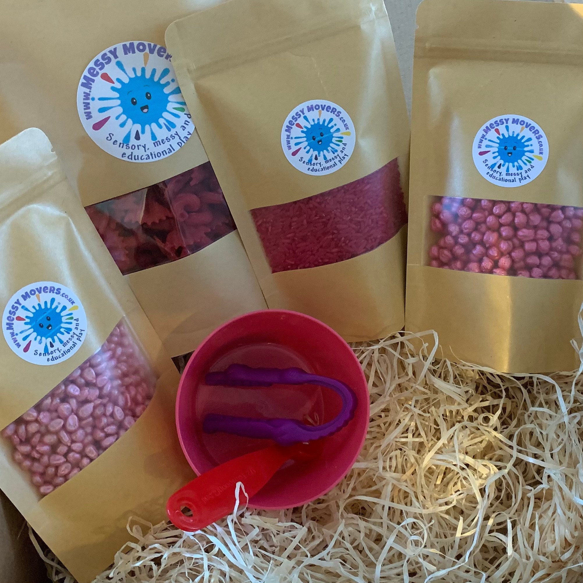 Tuff Tray Fillers Sensory Messy Play Valentines Mix | Etsy UK