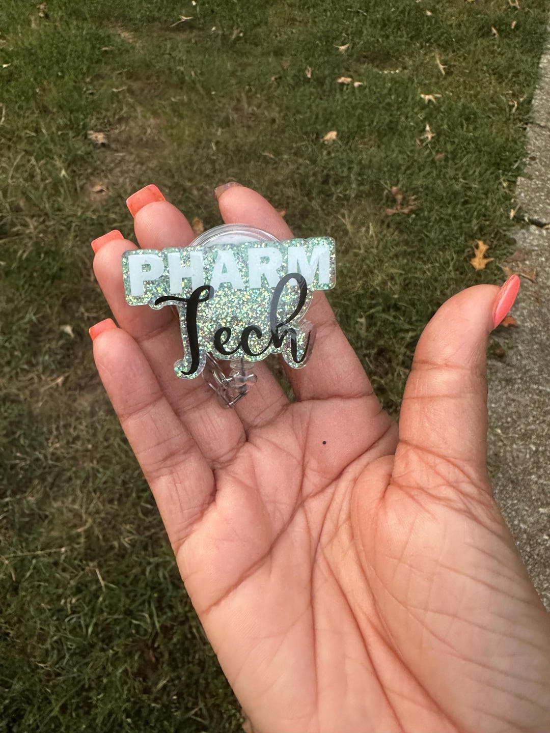 Pharm Tech Pharmacy Technician Badge Medicine - Etsy